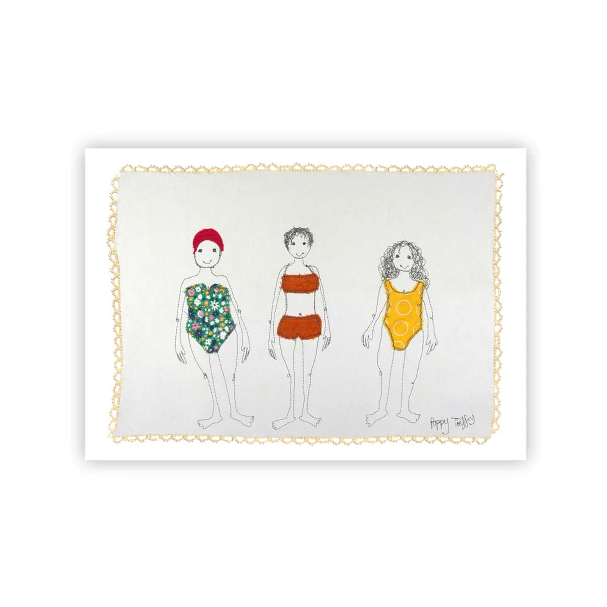 Bathers | A3 Print – Webb Street Store