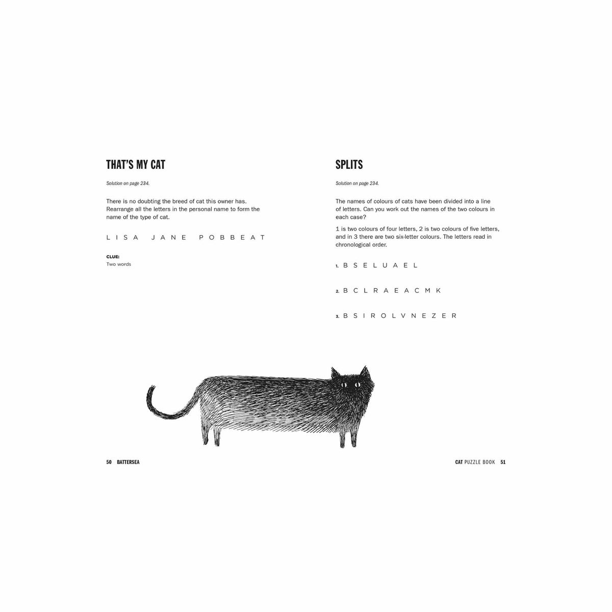 Battersea Cat Puzzle Book – Webb Street Company