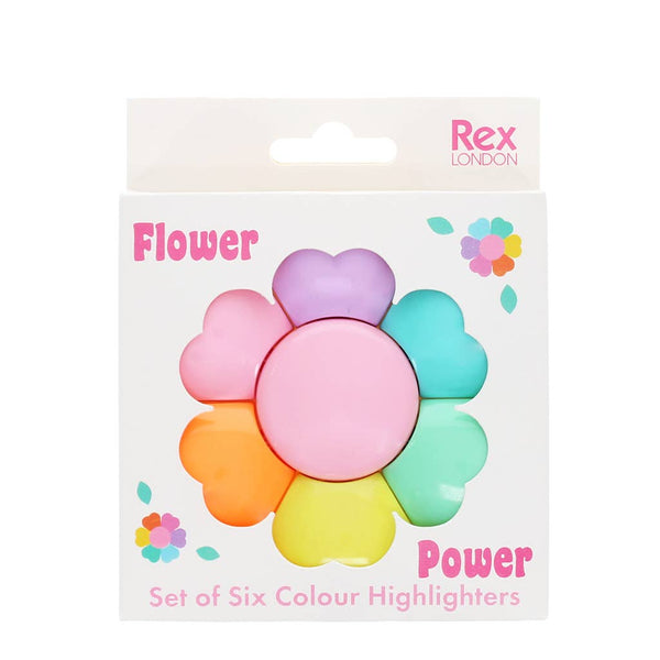 Flower Shaped Highlighter Set – Webb Street Store