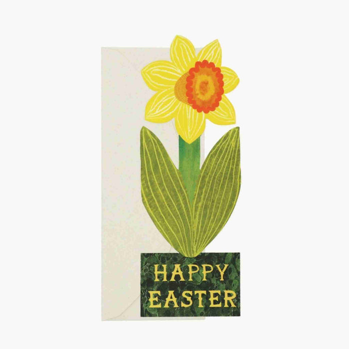 Happy Easter Daffodil Card – Webb Street Store