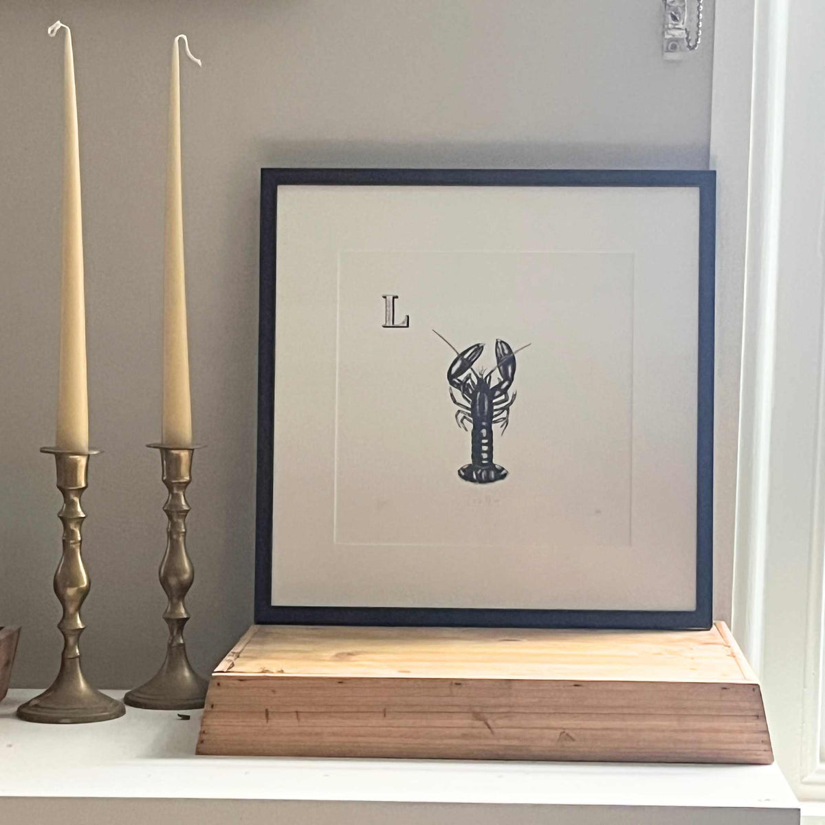 Cornish Fish Print | Lobster – Webb Street Company