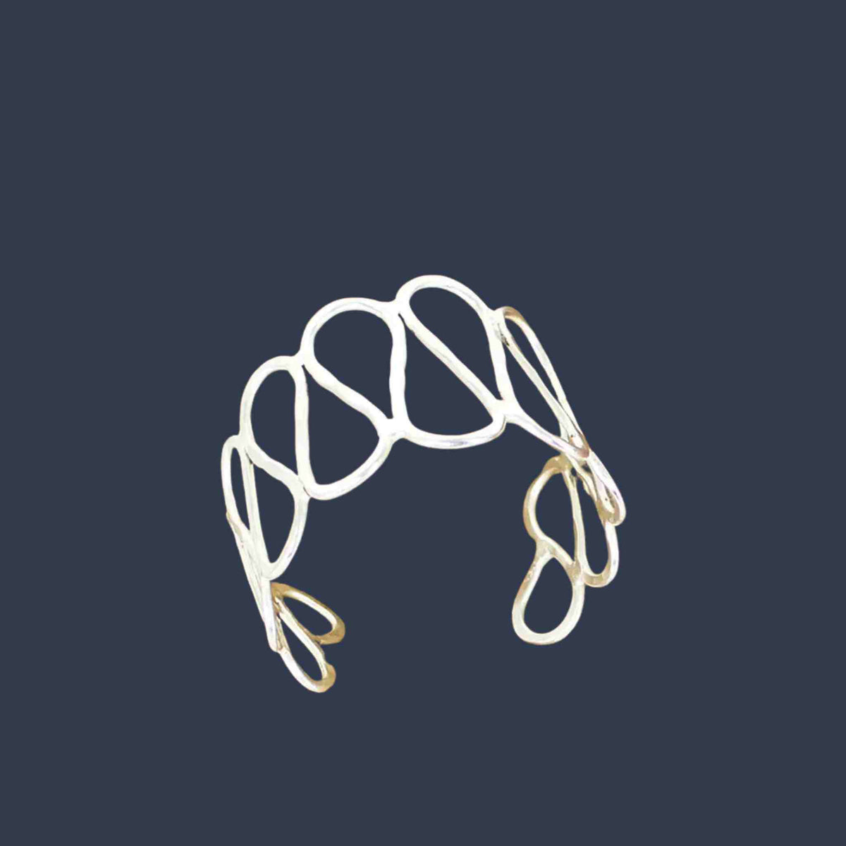 Loop the Loop Cuff | Silver – Webb Street Store