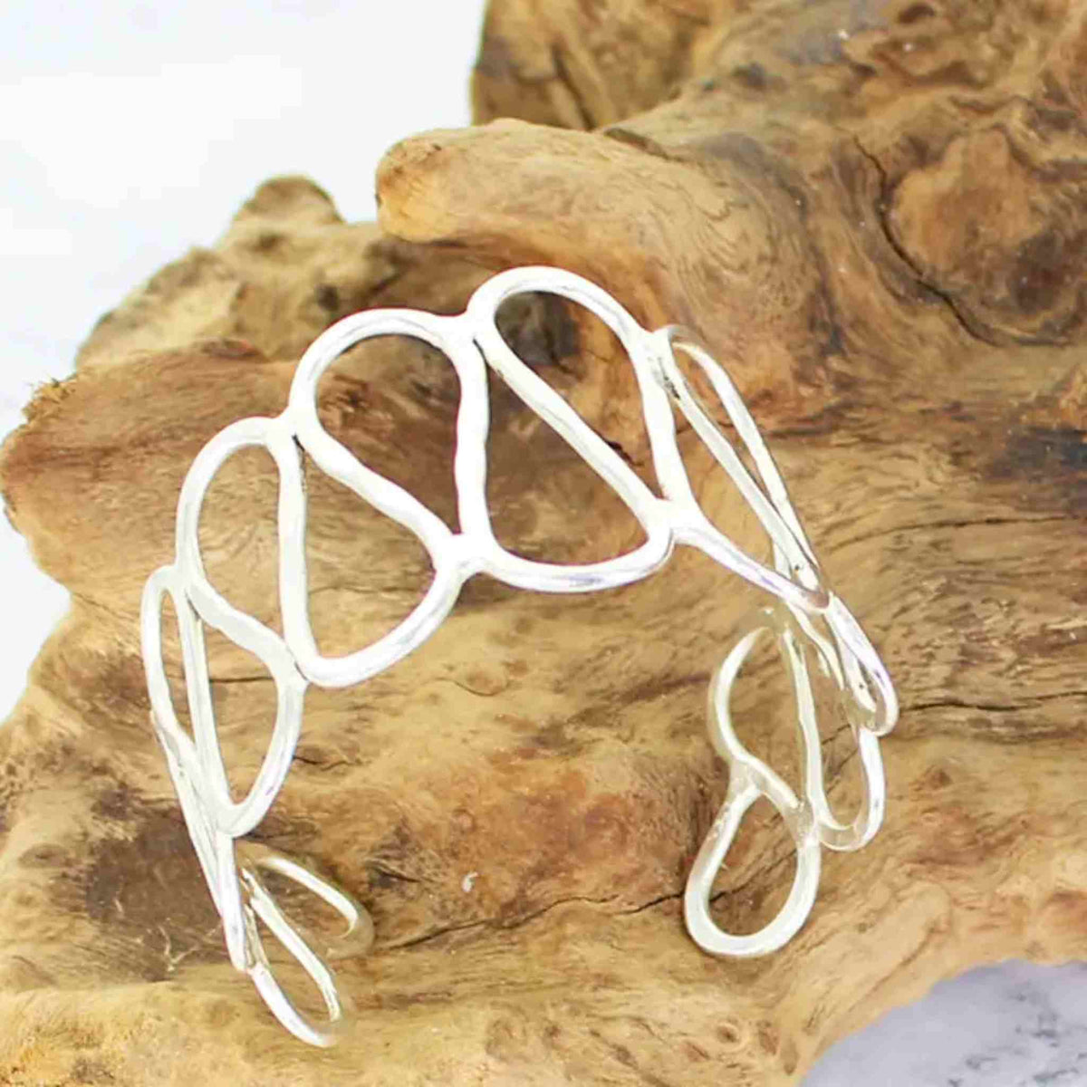 Loop the Loop Cuff | Silver – Webb Street Store
