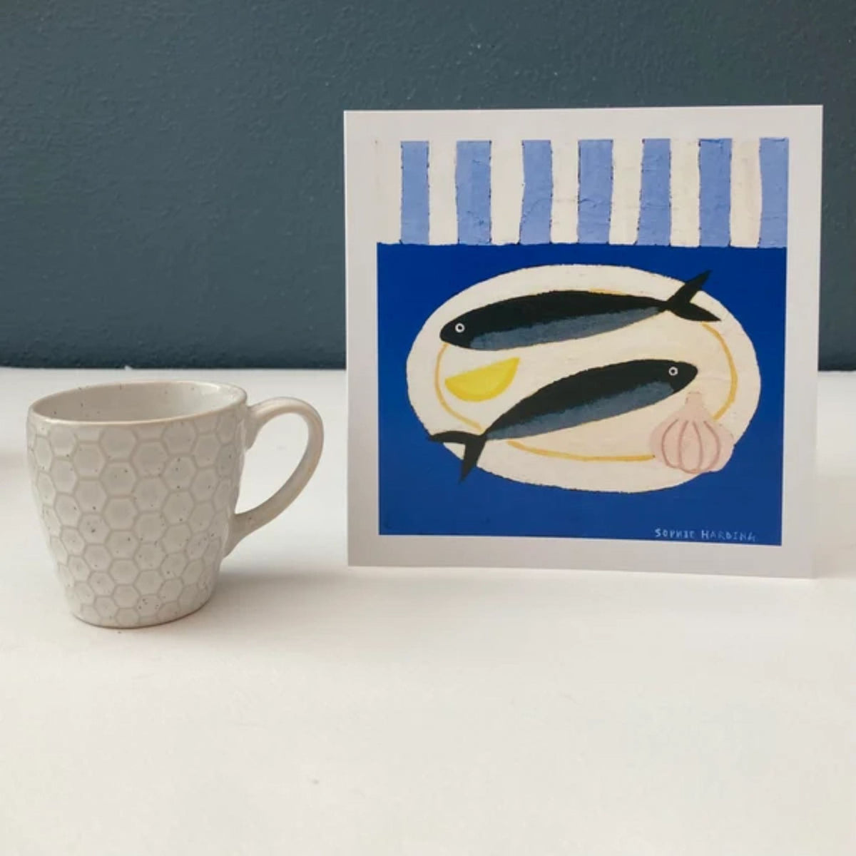 Mackerel and Garlic Card – Webb Street Company