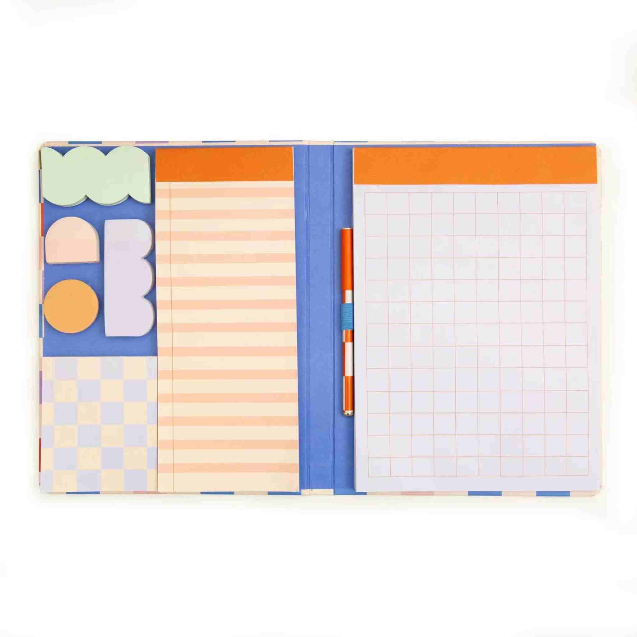 Notepad with Sticky Notes Pen