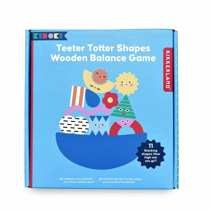 Teeter Totter Shapes | Wooden Balance Game – Webb Street Store