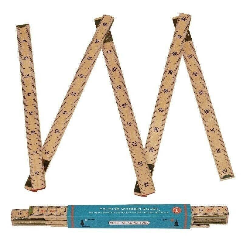 Folding Wooden Ruler – Webb Street Store