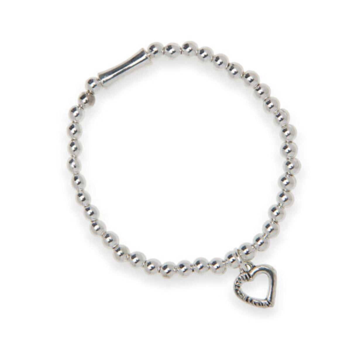 Etched Heart & Bar Bracelet – Webb Street Store